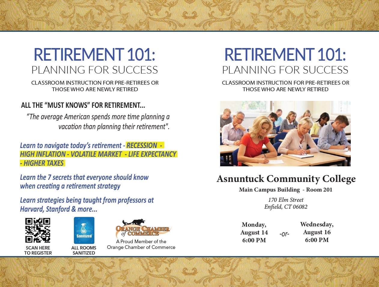 Retirement Income Course – August 14, 2023 - Sentinel Asset Management ...
